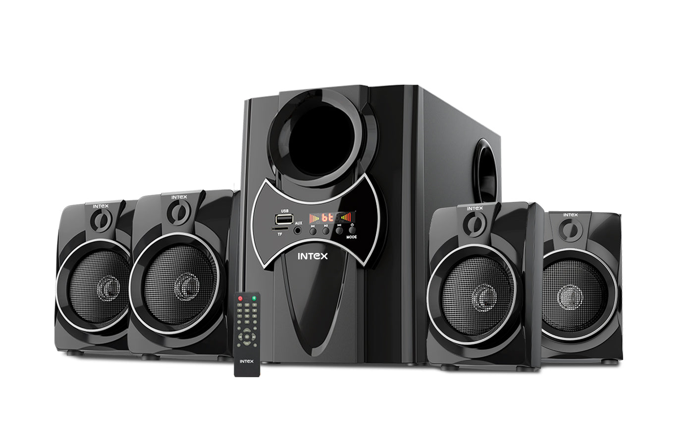2650 Pro FMUB 4.1 CH Multimedia Speaker – Intex Technologies 2650 Pro FMUB 4.1 CH Multimedia Speaker – Intex Technologies