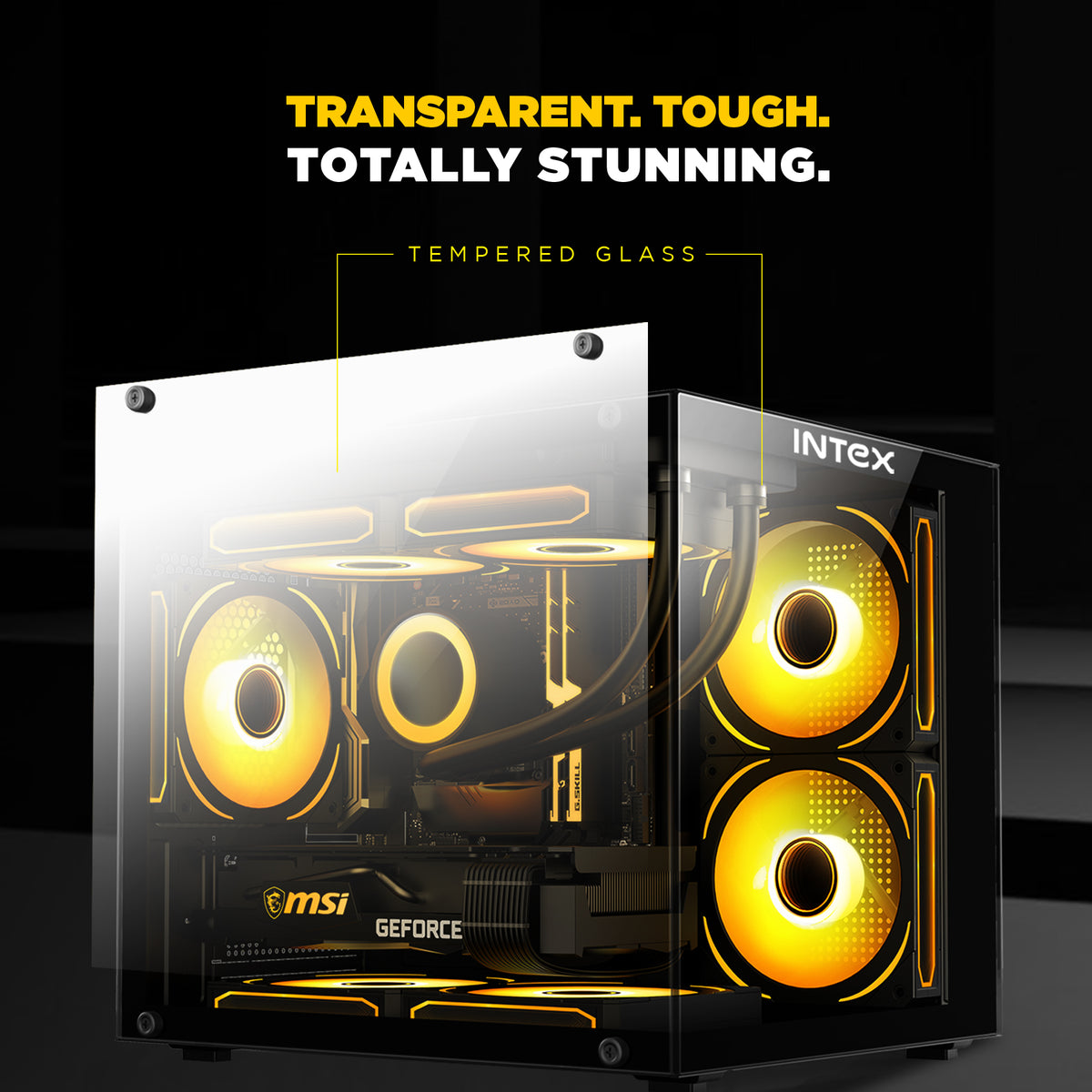 Intex Axis Computer Gaming Cabinate/Case – Intex Technologies