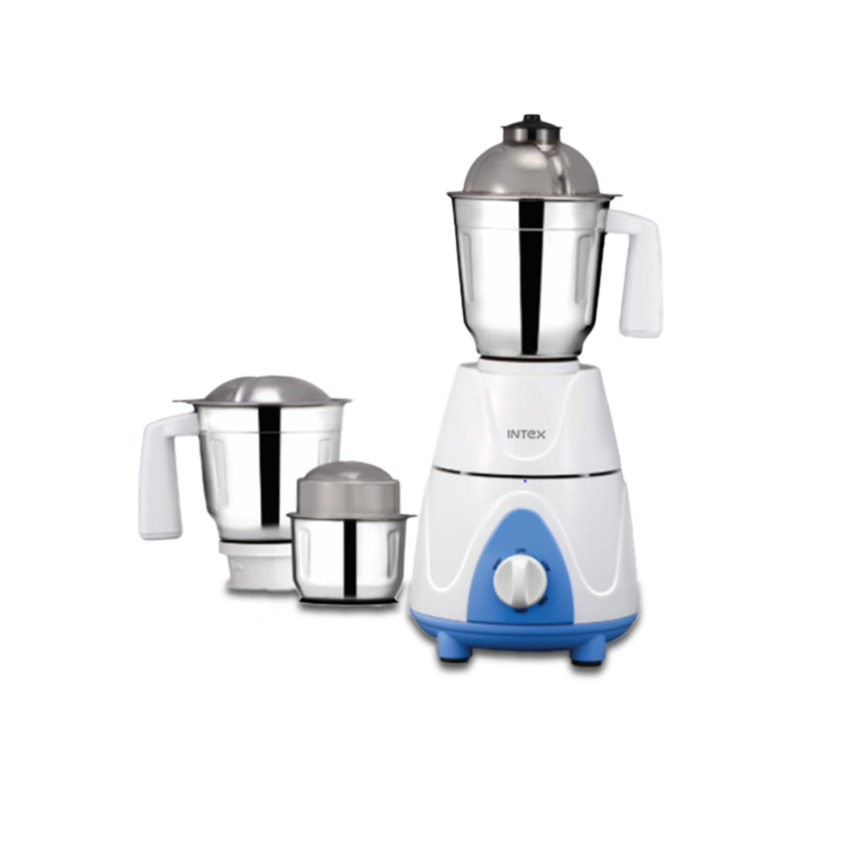 Intex Mixer Grinder – 750W, 3 Jars, Overload Protection – Intex Technologies