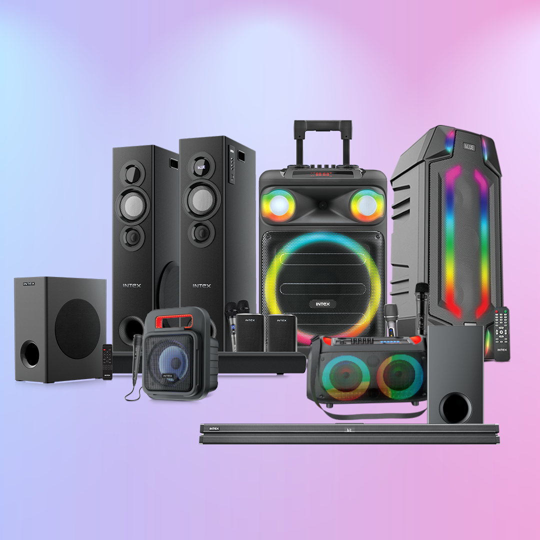 Intex's All-New Speaker Range – Intex Technologies
