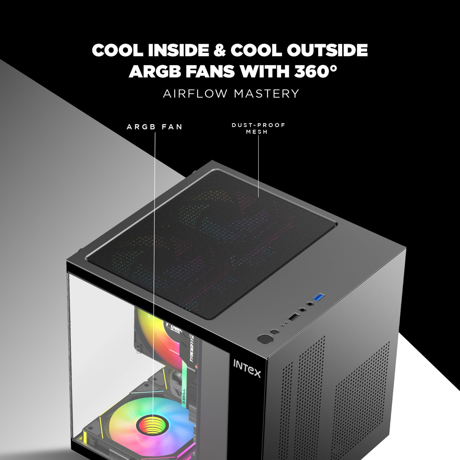 Intex Crux Computer Gaming Case – Intex Technologies