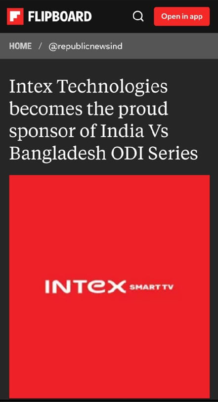 Media – Intex Technologies