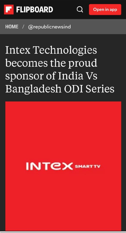 Media – Intex Technologies