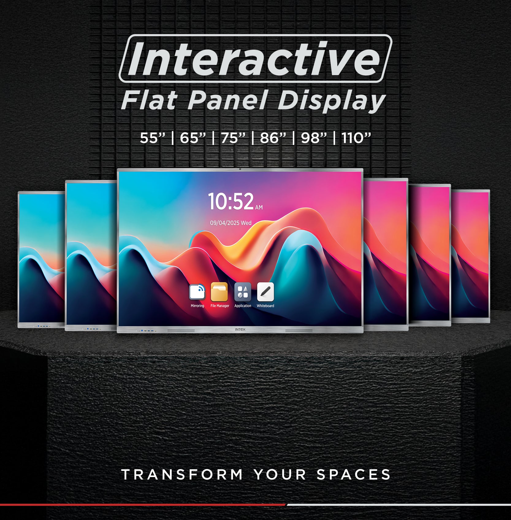Intex Interactive Flat Panel Displays (IFPDs) for Corporate & Education – Intex Technologies