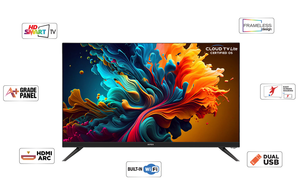 Intex LED-SHF32111 | 80 cm (32") HD Smart LED TV – Intex Technologies