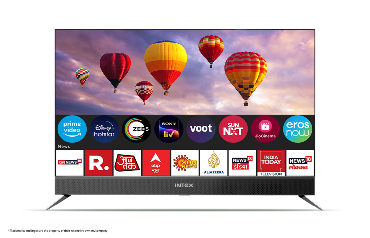 Intex 1m (32") HD Smart Android 9.0 LED TV (LED-SHF32103) – Intex ...