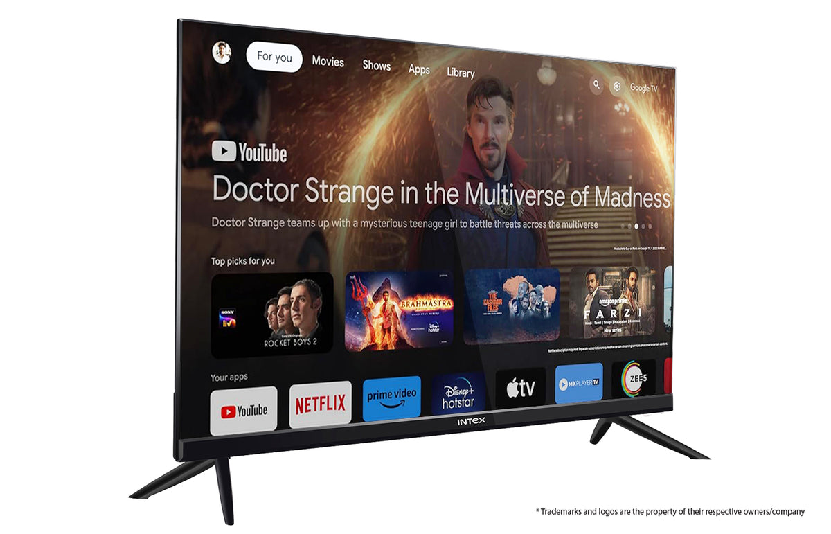1m (32") Google TV (LED-SGV3201) – Intex Technologies