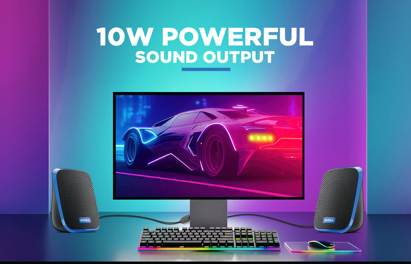 IT 120 2.0 Desktop Speaker – Intex Technologies