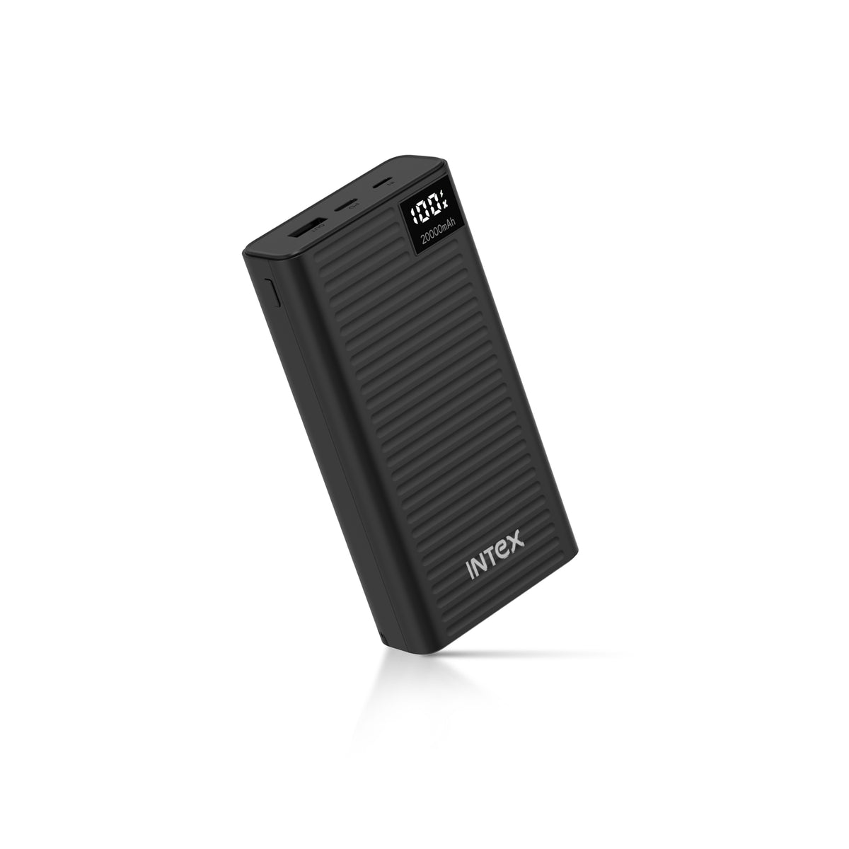 Intex Strong Comet 20K Poly Power Bank (Black, White) – Intex Technologies