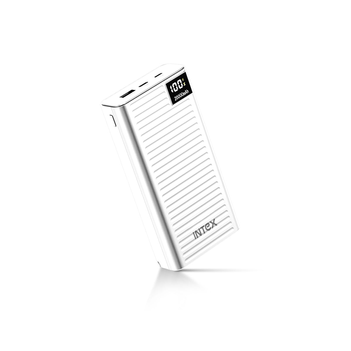 Intex Strong Comet 20K Poly Power Bank (Black, White) – Intex Technologies
