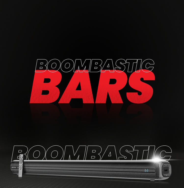 Best Soundbar for TV Online | Buy Soundbar Under 5000 & 10000 | Intex ...