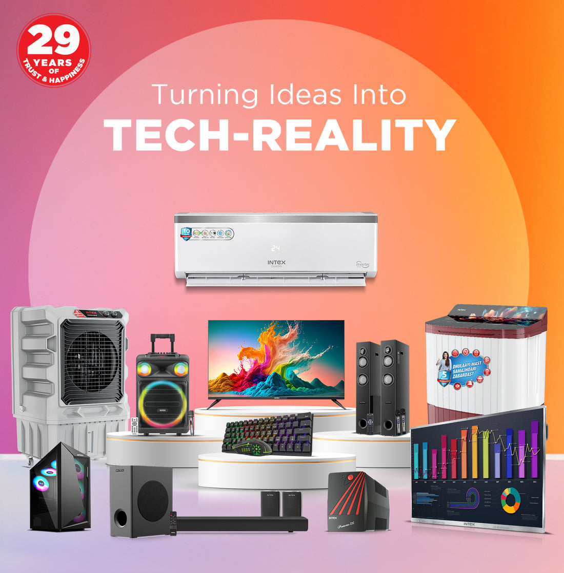 Intex | LED TV, Speakers, Smartwatch, Mobile Accessories – Intex ...