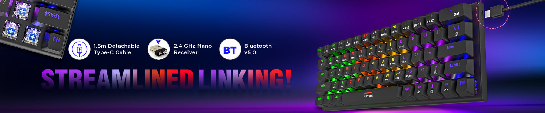 Buy Keyboard Online at Best Price | Best Keyboard Under 1000 – Intex ...