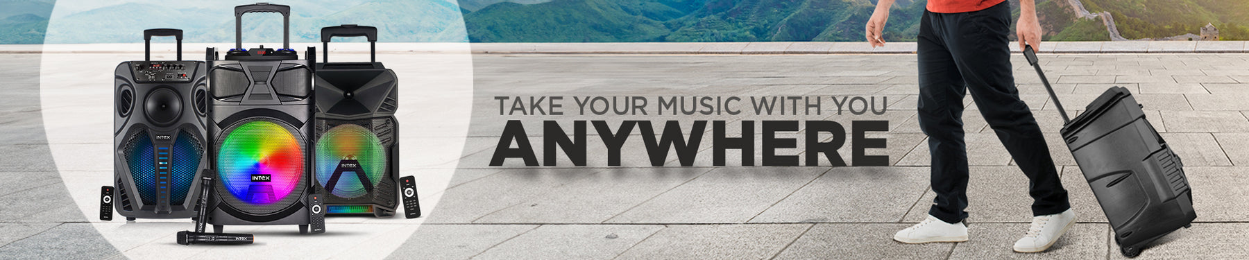 Best Trolley Speaker | Buy Loudest Speaker Online at Best Price | Intex ...