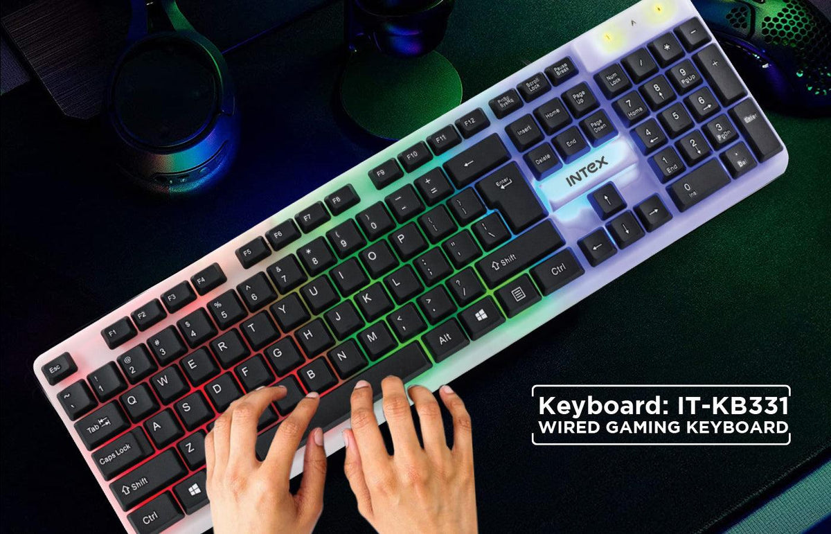 (IT-KB331) Wired Gaming Keyboard – Intex Technologies