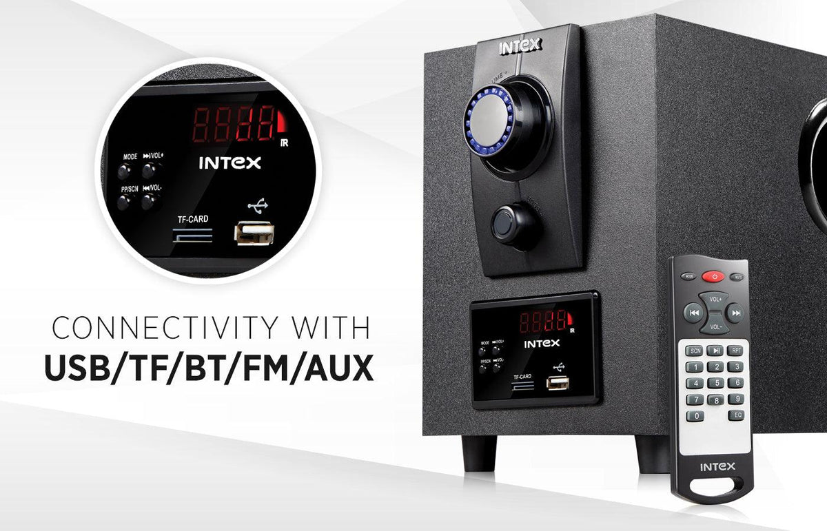 Buy Intex Boom 1666 TUFB 2.1 Home Speaker Online – Intex Technologies