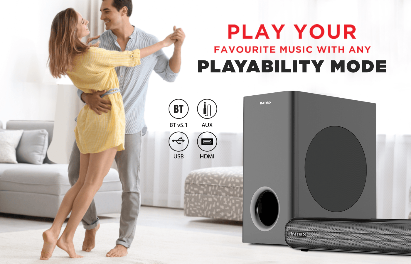 Best Soundbar Under 15000 - Intex Beast 10000 Sound Bar – Intex ...