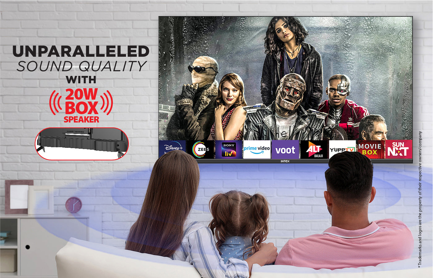 Buy 43 Inch Led Smart TV | 43 Inch Android TV Online at Best Prices | Intex – Intex Technologies